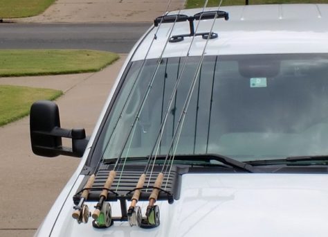 Roof Rack Fishing Rod Holders ~ Captain Dixon
