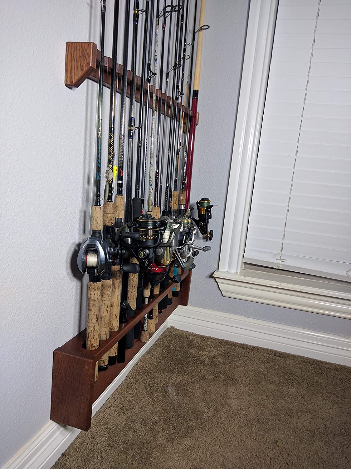 Wooden Fishing Rod Holders ~ Huge Selection ~ Captain Dixon